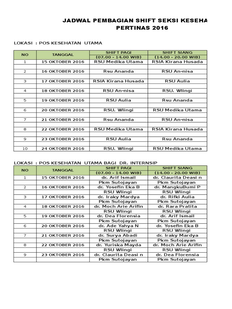 Jadwal p3k Pertinas Serut | PDF | Self-Improvement | Wellness