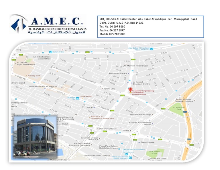 AMEC Location Map | PDF