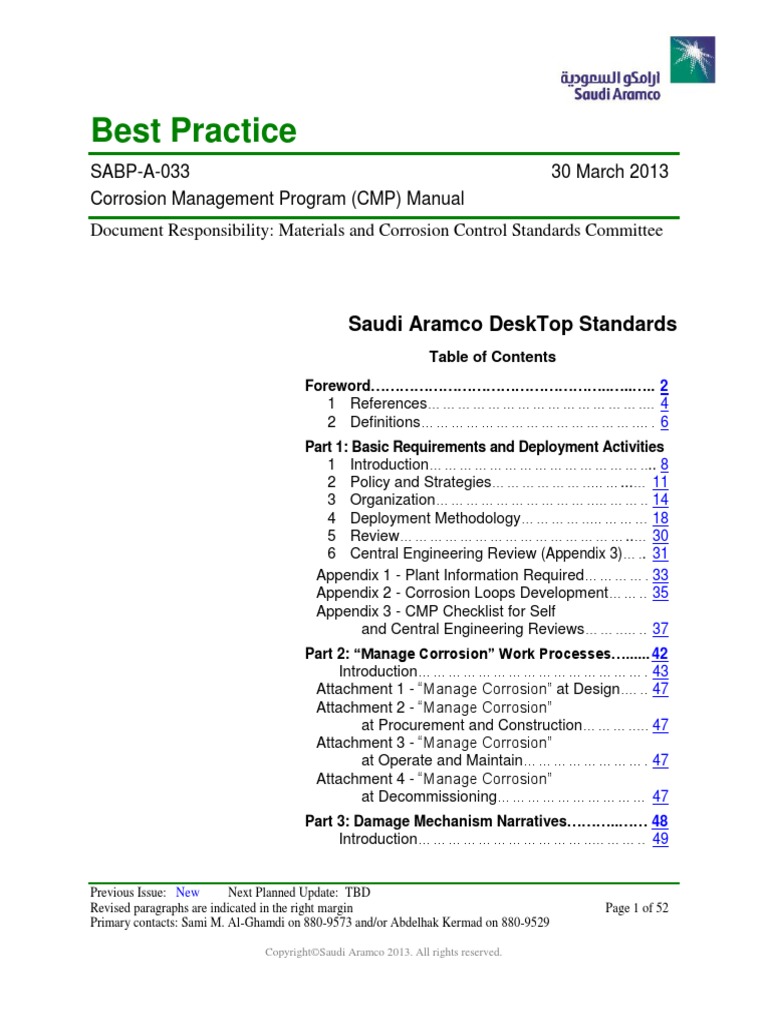 Sabp A 033 PDF | PDF | Corrosion | Oil Refinery