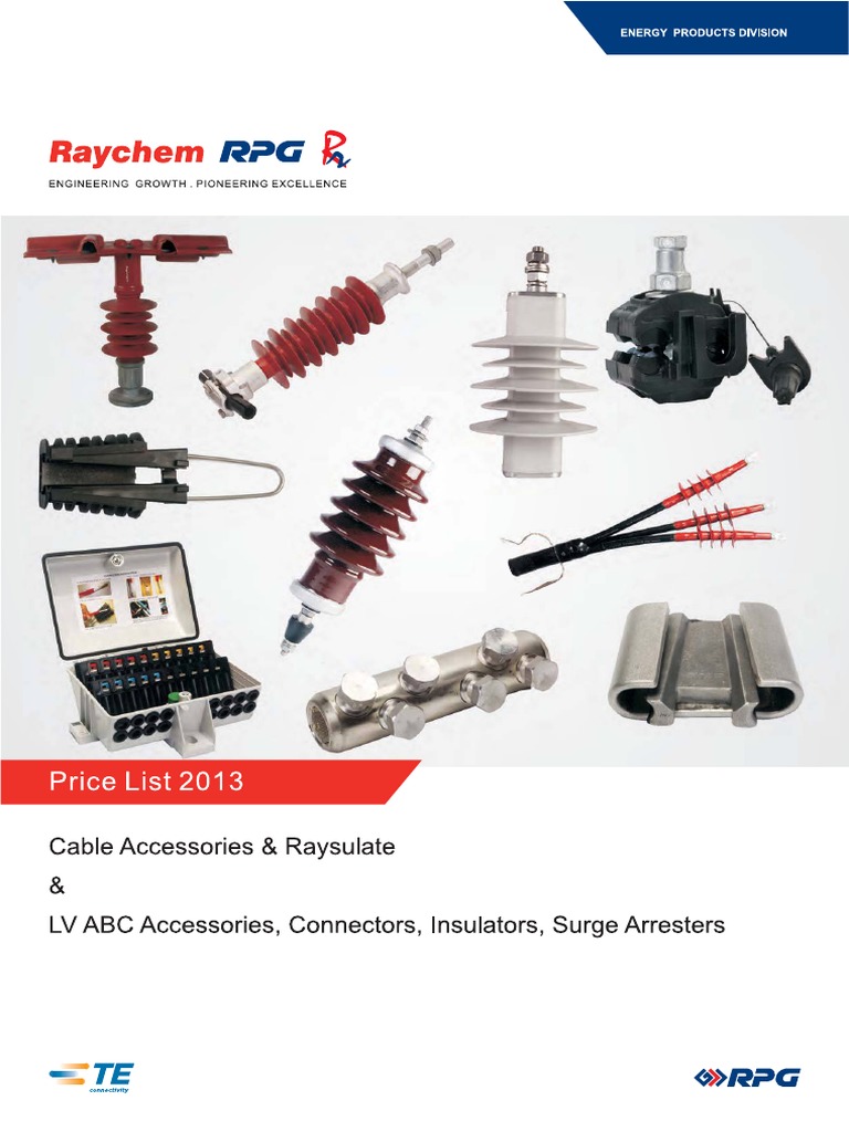 Raychem Pricelist 2013 | PDF