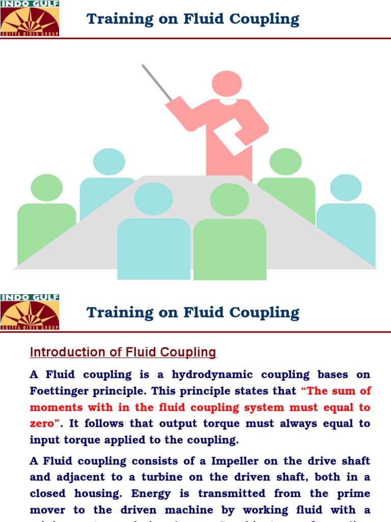 Training On Fluid Coupling | PDF | Transmission (Mechanics) | Machines