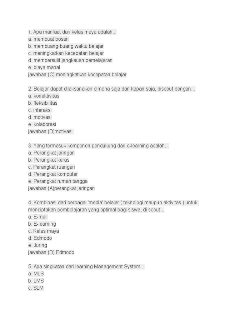 Simdik Kelas Maya | PDF