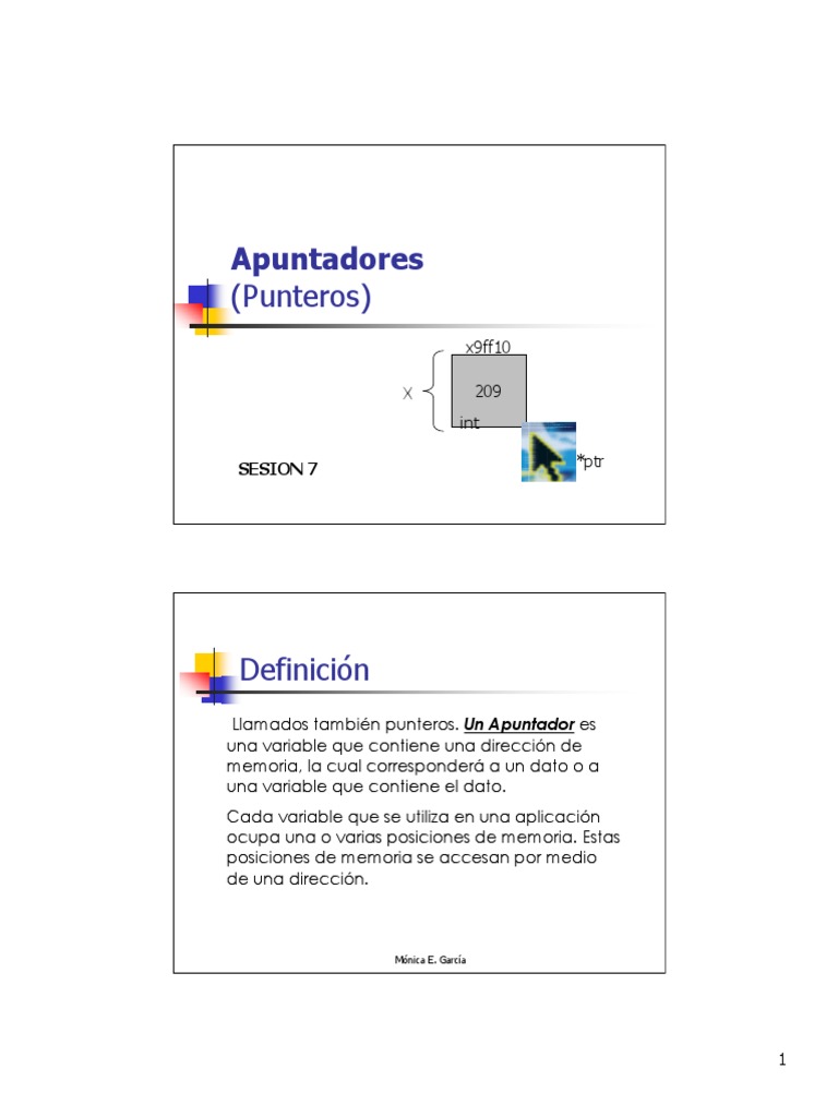 Apuntadores en C | PDF | Estructura de datos de matriz | Puntero (Programación de computadora)