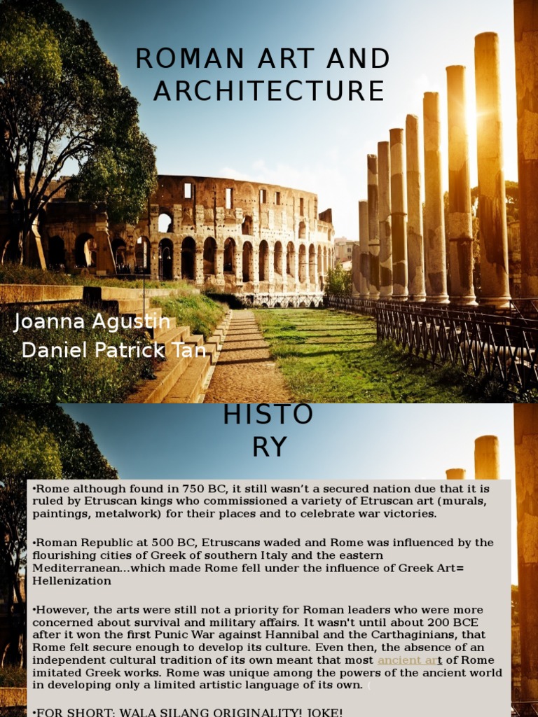 Roman Art and Architecture: A Visual History | PDF | Ancient Rome | Rome