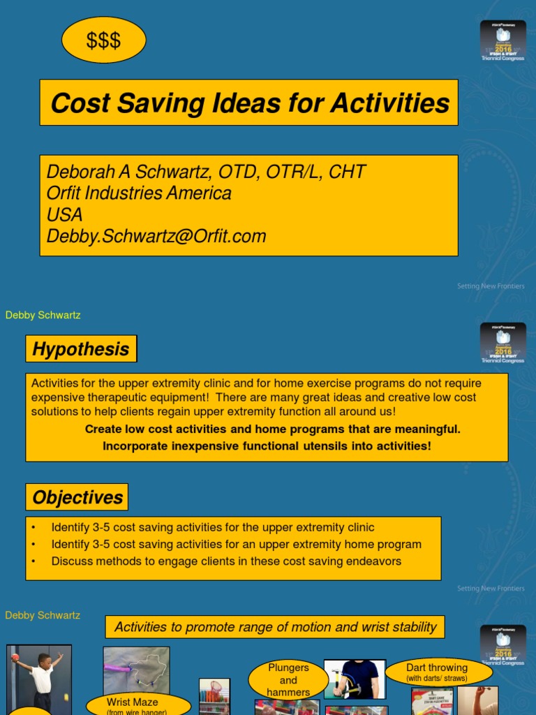 Cost Saving Idea For Activity | PDF | Society | Leisure