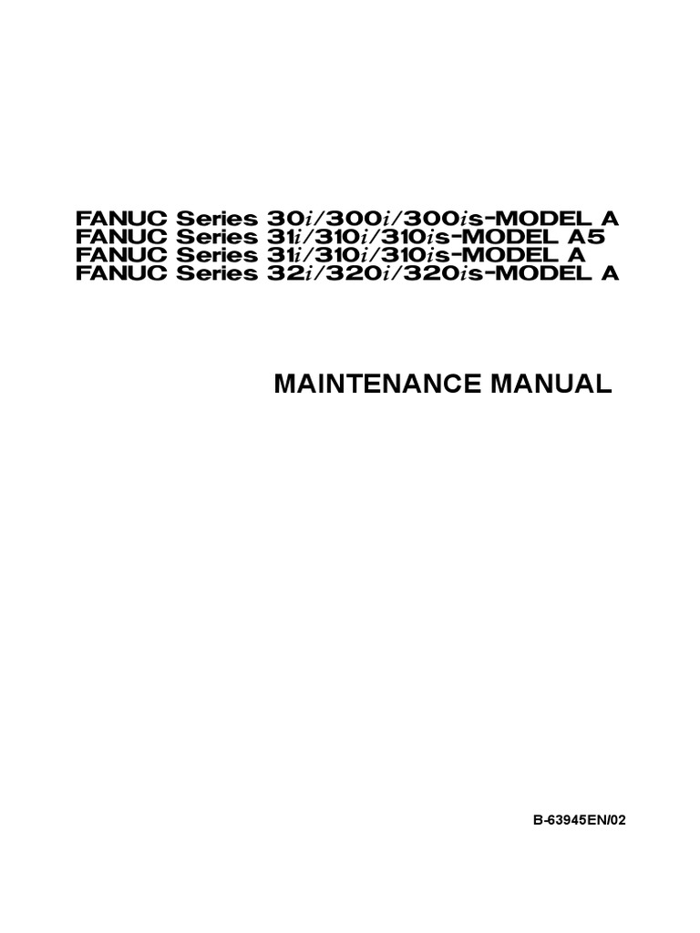 Fanuc Series Maintenance Manual PDF | PDF | High Voltage | Printed ...