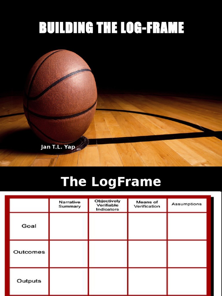 08 Building The LogFrame | PDF | Evaluation | Business