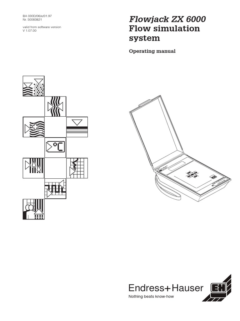 Endress & Hauser Flowjack Specification | PDF | Flow Measurement ...