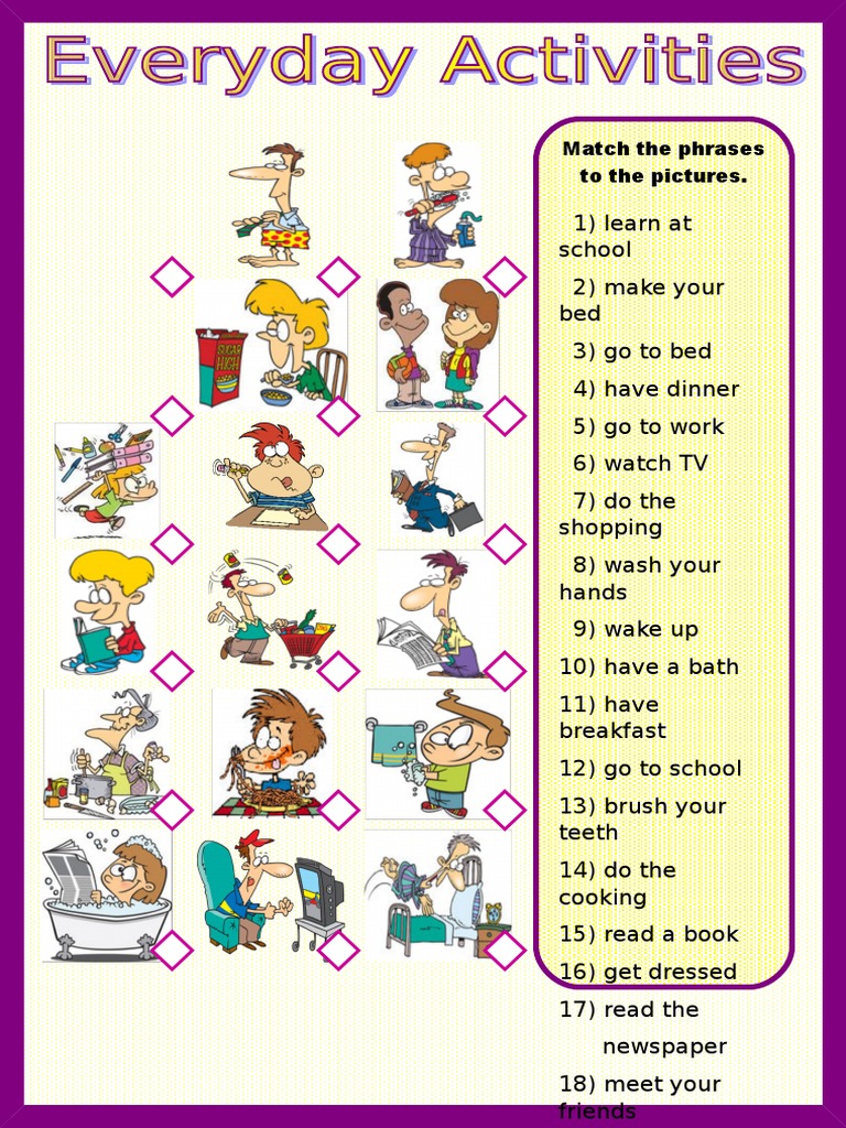 Everyday Activities | PDF