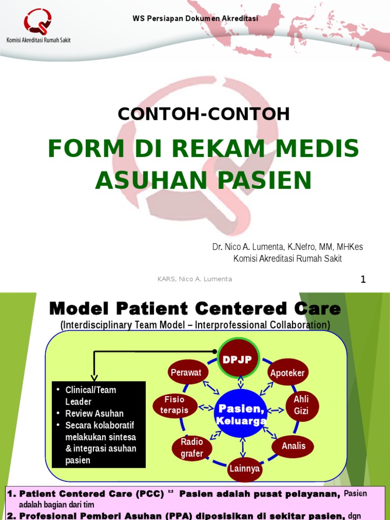 Contoh Form Asuhan Pasien | PDF | Pengembangan Diri | Kesehatan Holistik