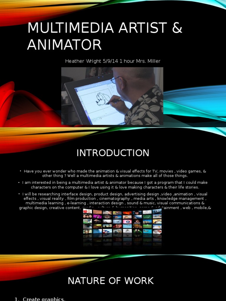 Multimedia Artist & Animator Career Guide | PDF | Multimedia | Animation