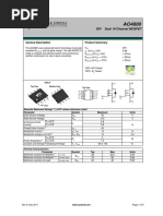 4800B Vishay | PDF | Field Effect Transistor | Mosfet
