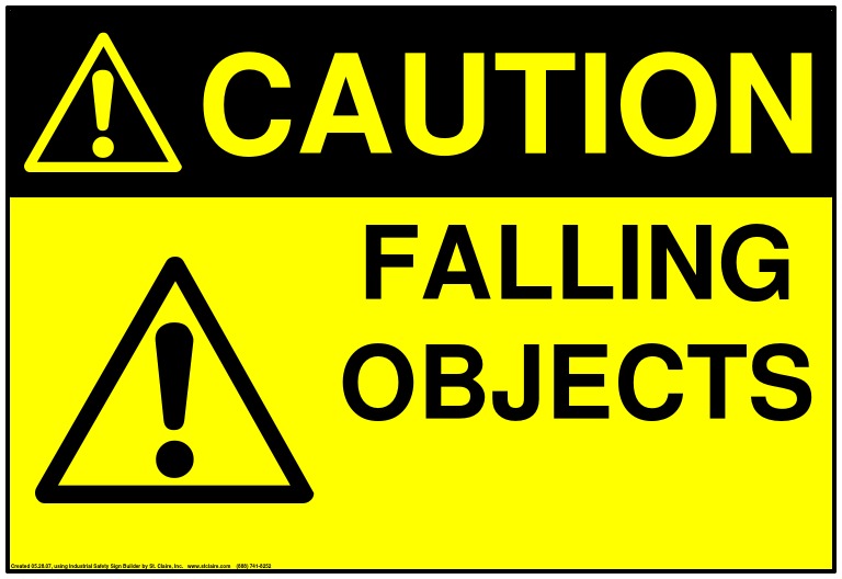Falling Objects Safety Warning | PDF | Computers