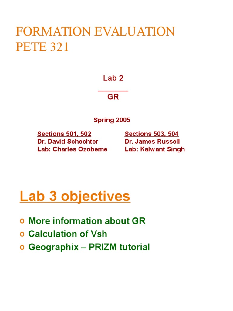 Formation Evaluation | PDF | Nuclear Physics | Chemistry