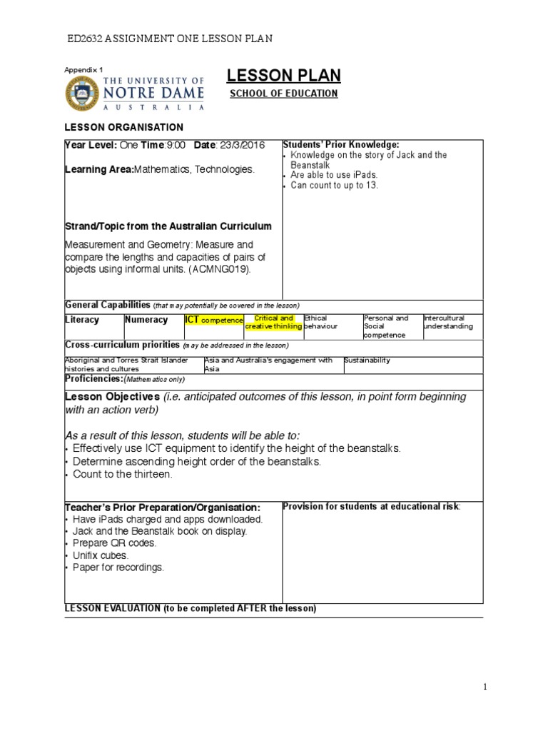 Lesson Plan Unifix Beanstalks | Download Free PDF | Lesson Plan ...