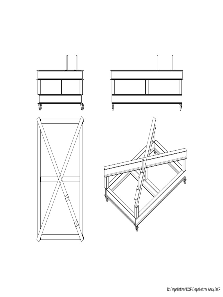 Depalletizer Assembly DXF File | PDF