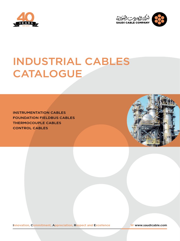 Industrial Cables Catalogue Overview | PDF | Cable | Electrical Conductor