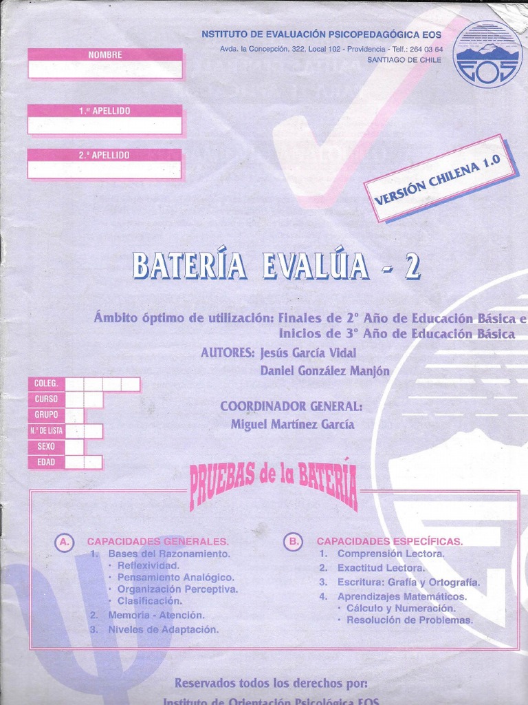 Evalúa 2 | PDF