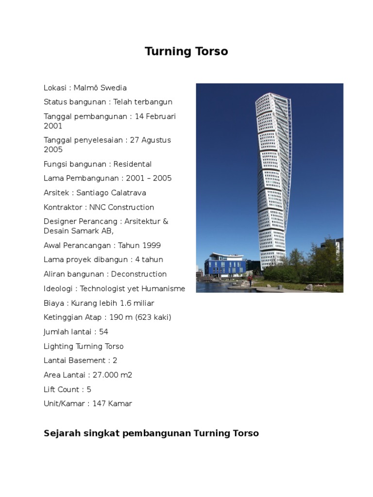 Turning Torso | PDF
