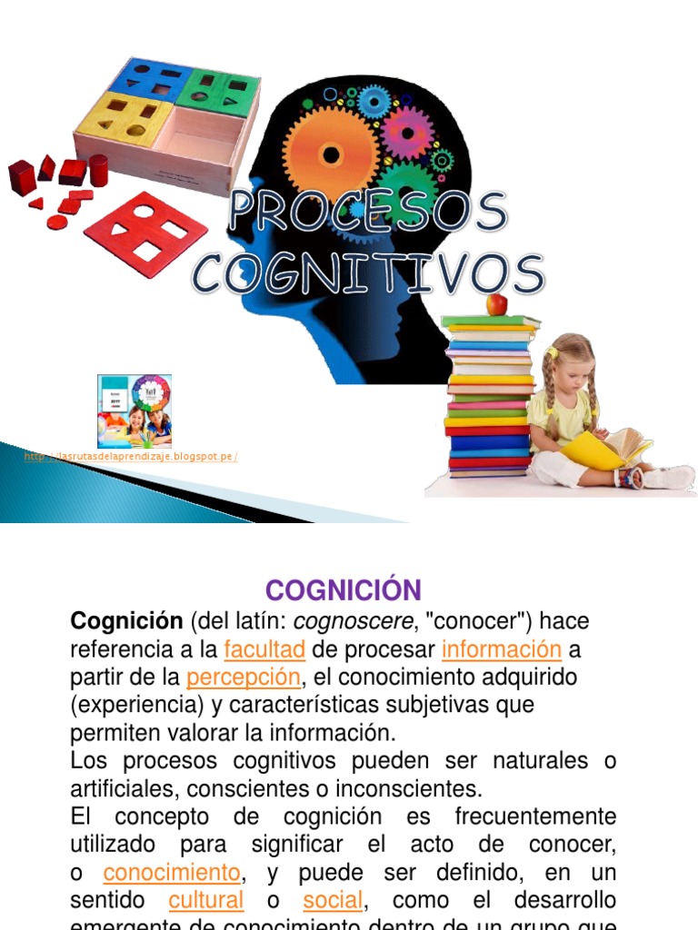 Procesos Cognitivos: Definición y Tipos | PDF | Atención | Cognición