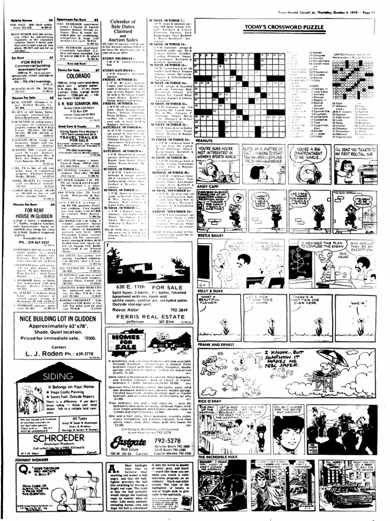 Newspaper Strip 19791004 | PDF