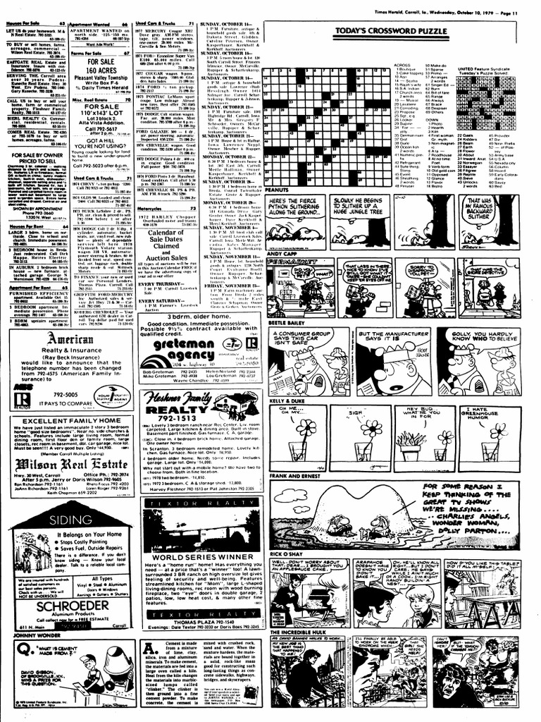 Newspaper Strip 19791010 | PDF