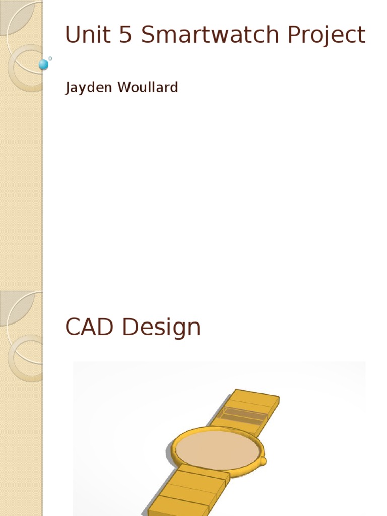 Unit 5 Smartwatch Project | PDF | Art