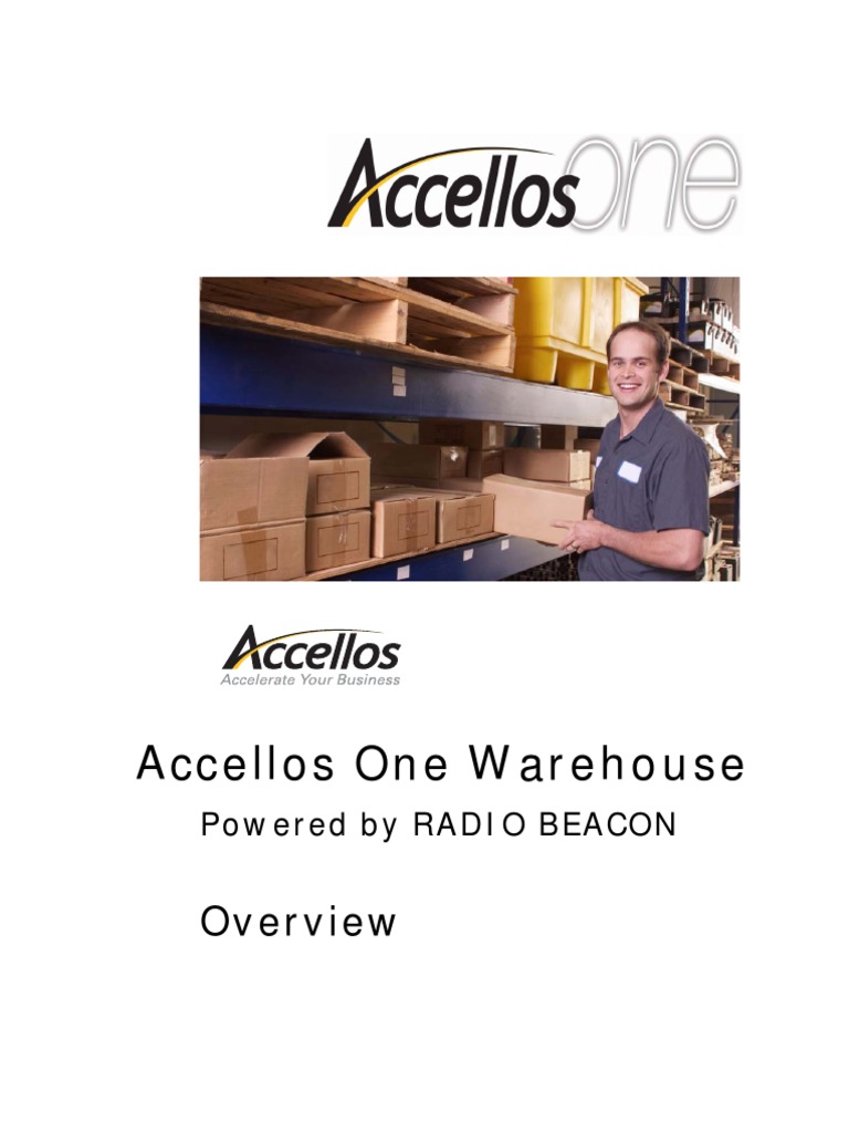 Accellos - Guide - Overview - Manual PDF | PDF | Warehouse | Inventory