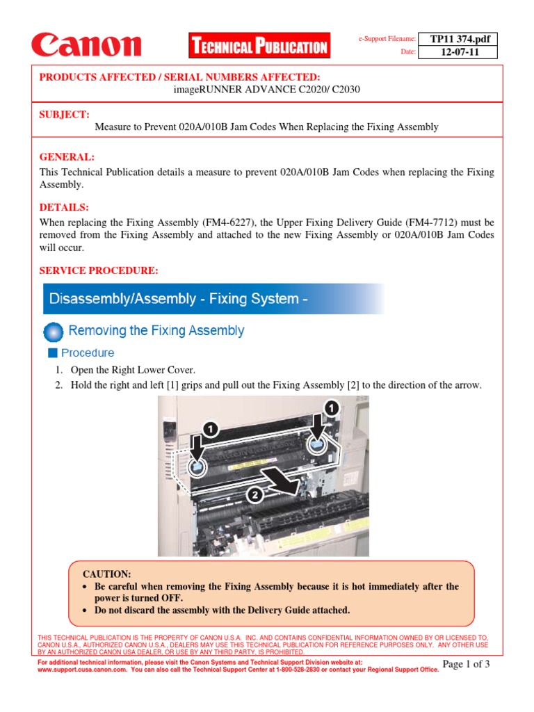 020A-010B Jam Codes | PDF | Computing | Computing And Information ...
