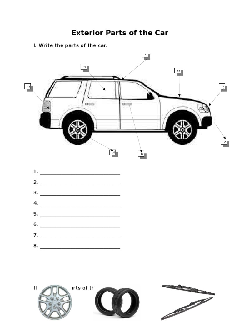 Labeling Parts of The Car For Automotive After Sales Service | PDF