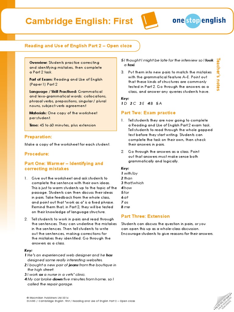 FCE GOLD Plus Teacher S Book | PDF | Word | Phrase