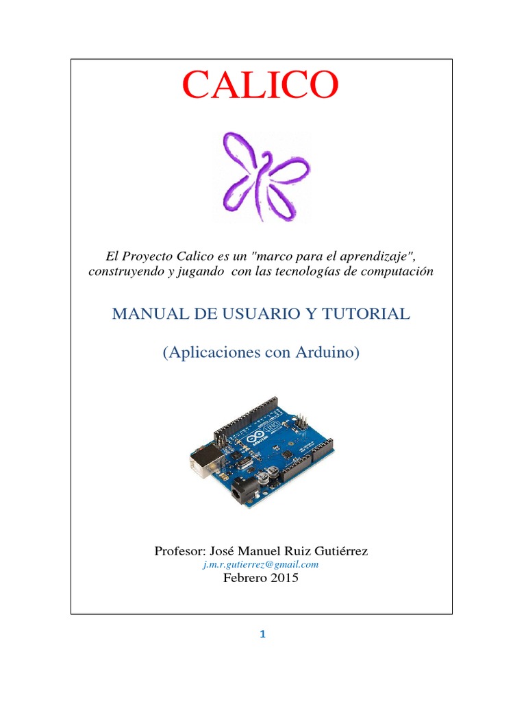 Calico Arduino | PDF | Arduino | Lenguaje de programación