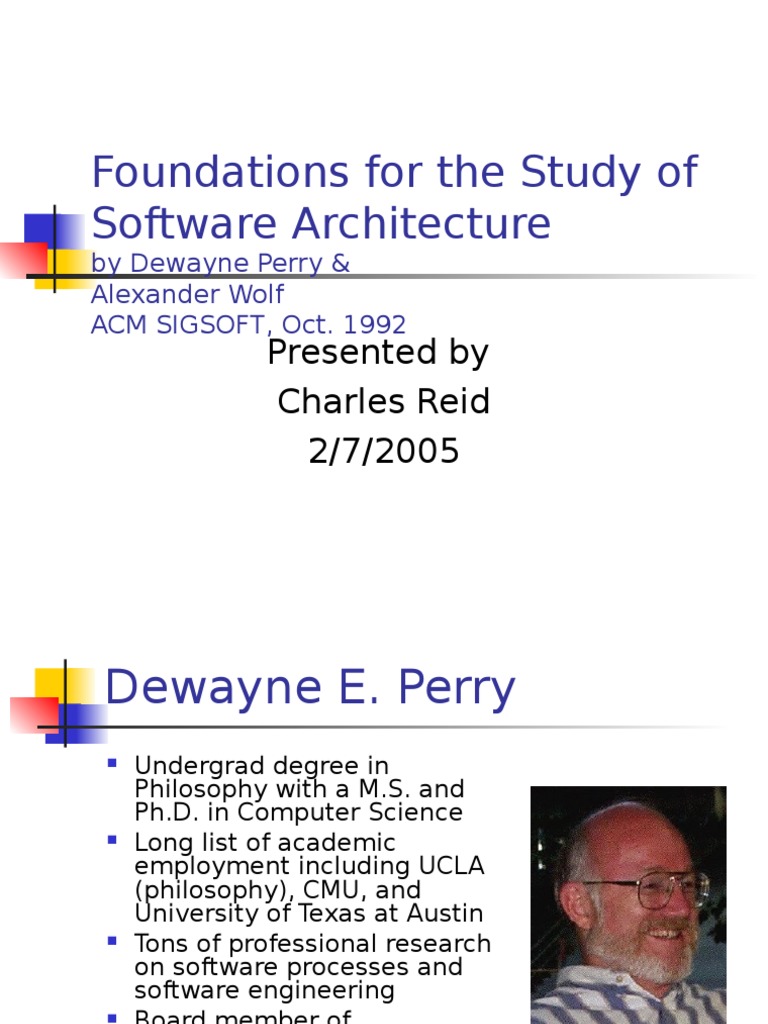 Perry Wolf | PDF | Software Architecture | Compiler