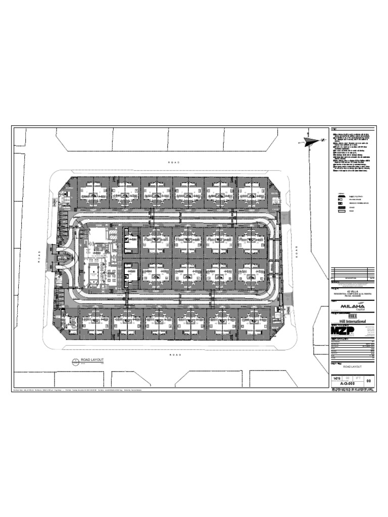 Road Layout for Al Wakra Villas | PDF | Computing | Digital Technology