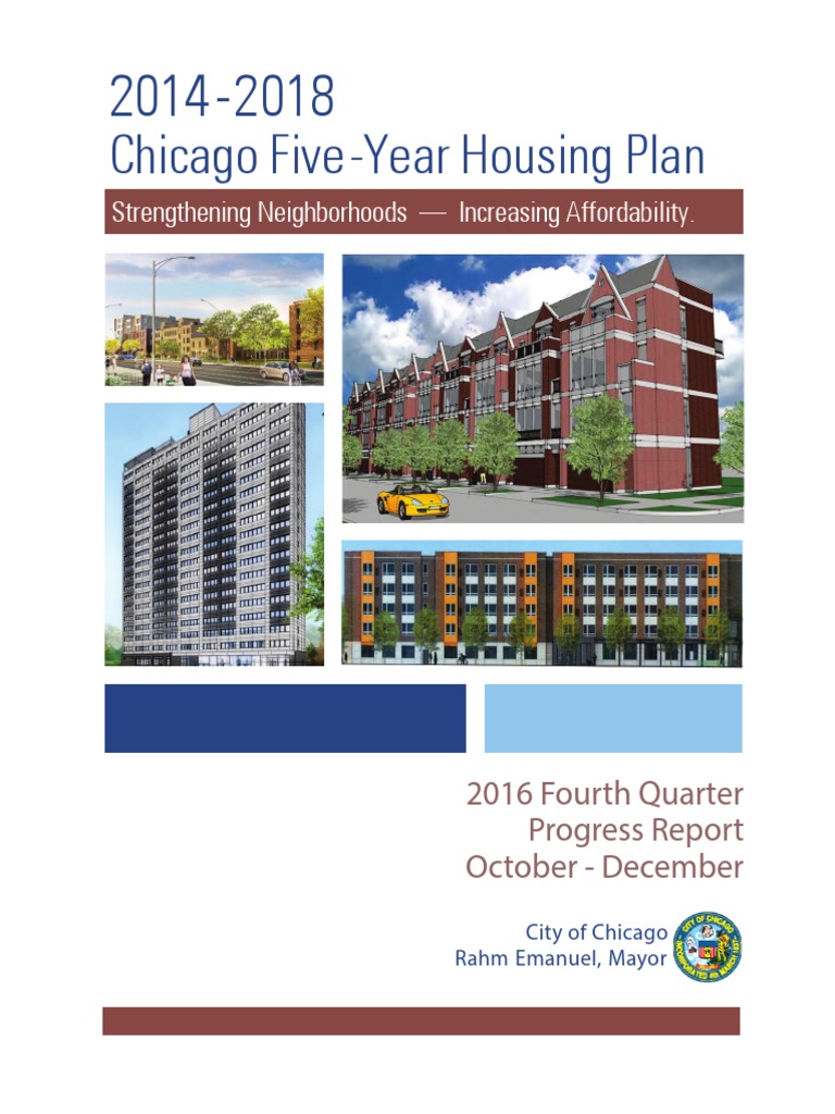 2014-2018 Chicago Five-Year Housing Plan (Q4) | PDF | Affordable ...