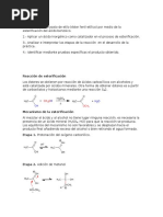 Preparación de Butanoato de Etilo | PDF | Ester | Ácido