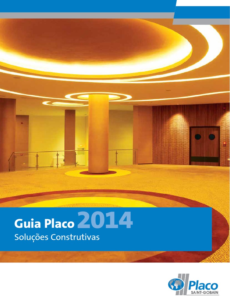 Guia Completo Placo Do Brasil PDF | PDF | Drywall | Condutividade térmica