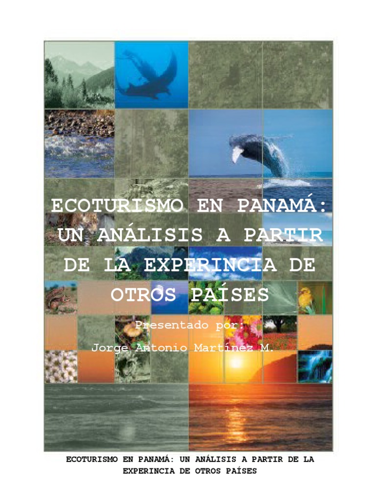 Ecoturismo en Panamá | PDF | Turismo | Biodiversidad