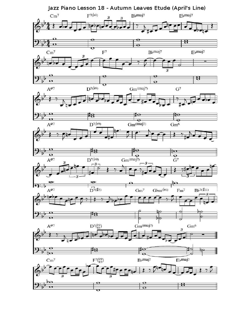 Jazz Enthusiasts' Etude Guide | PDF | Science & Mathematics | Young Adult