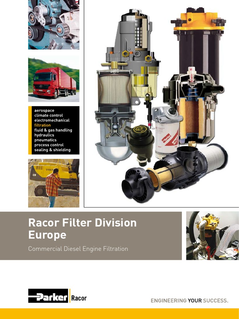 Catalogo Racor FH Filtros | PDF | Filtration | Engines
