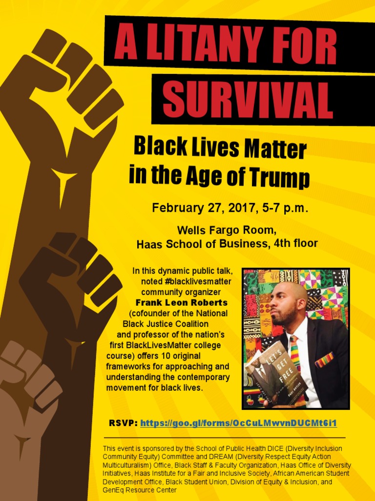 Litany For Survival-#BLM | PDF