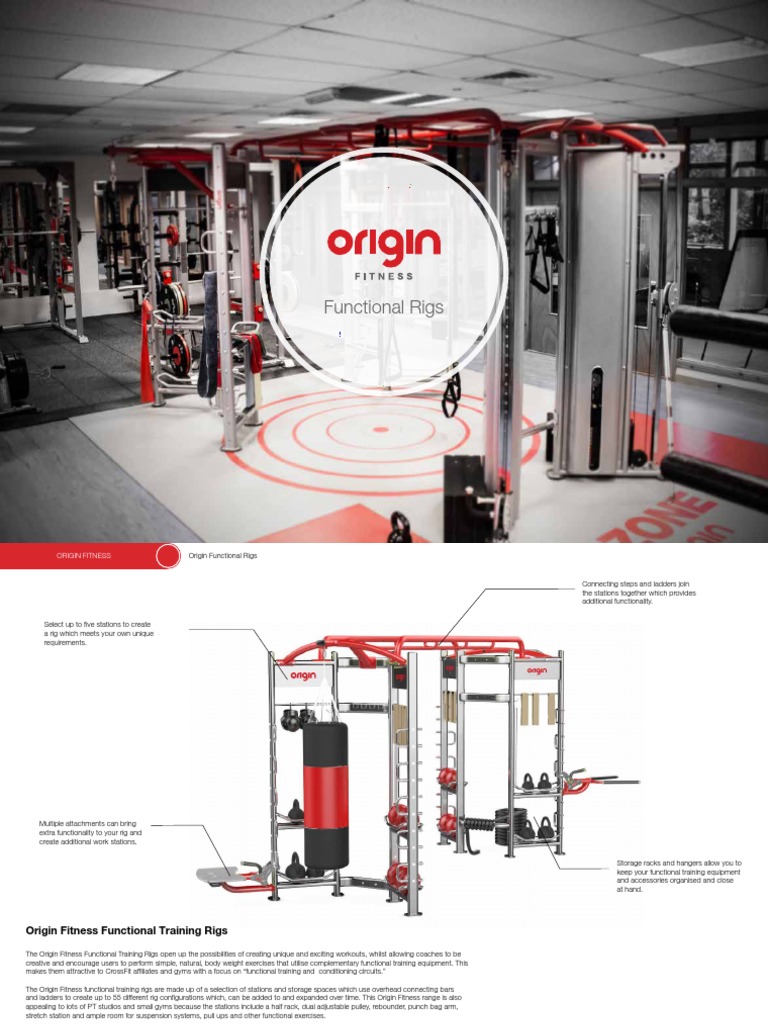 Origin Fitness Functional Training Rig Brochure | PDF | Sports