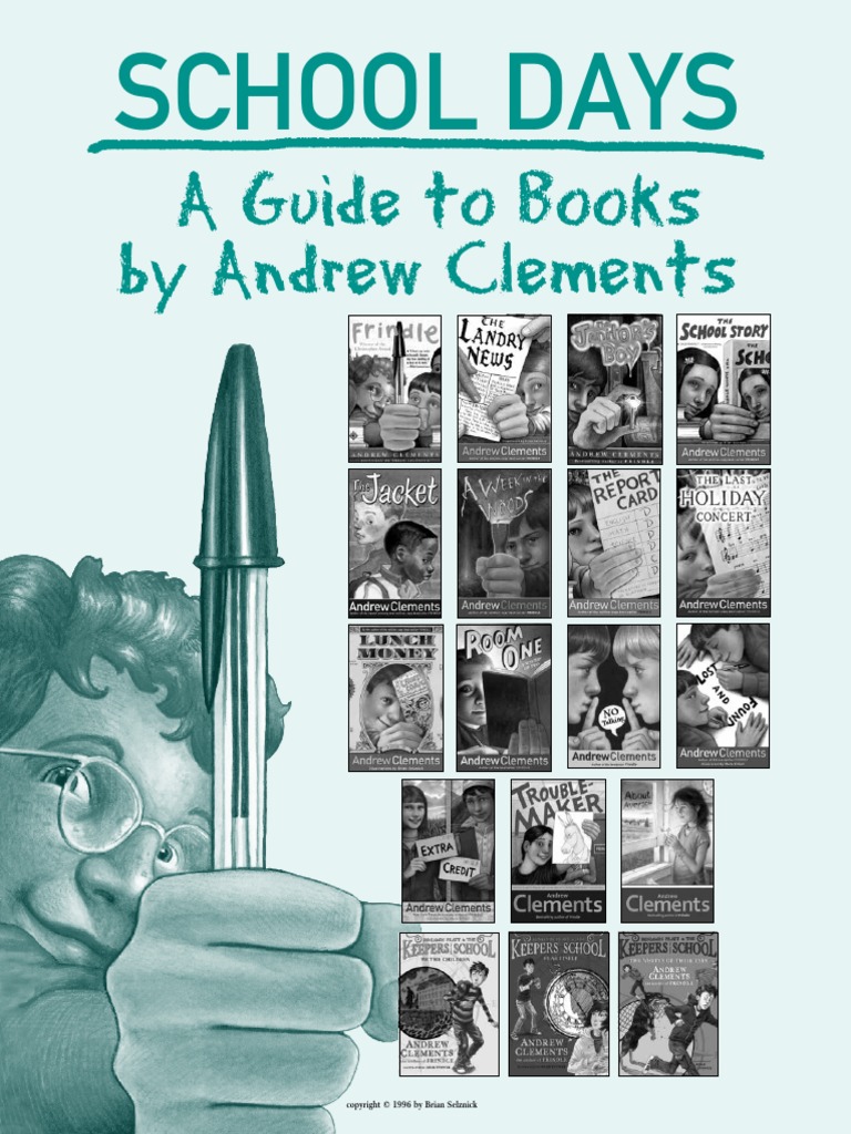 Andrew Clements Story Curriculum Guide | PDF | Friendship | Schools