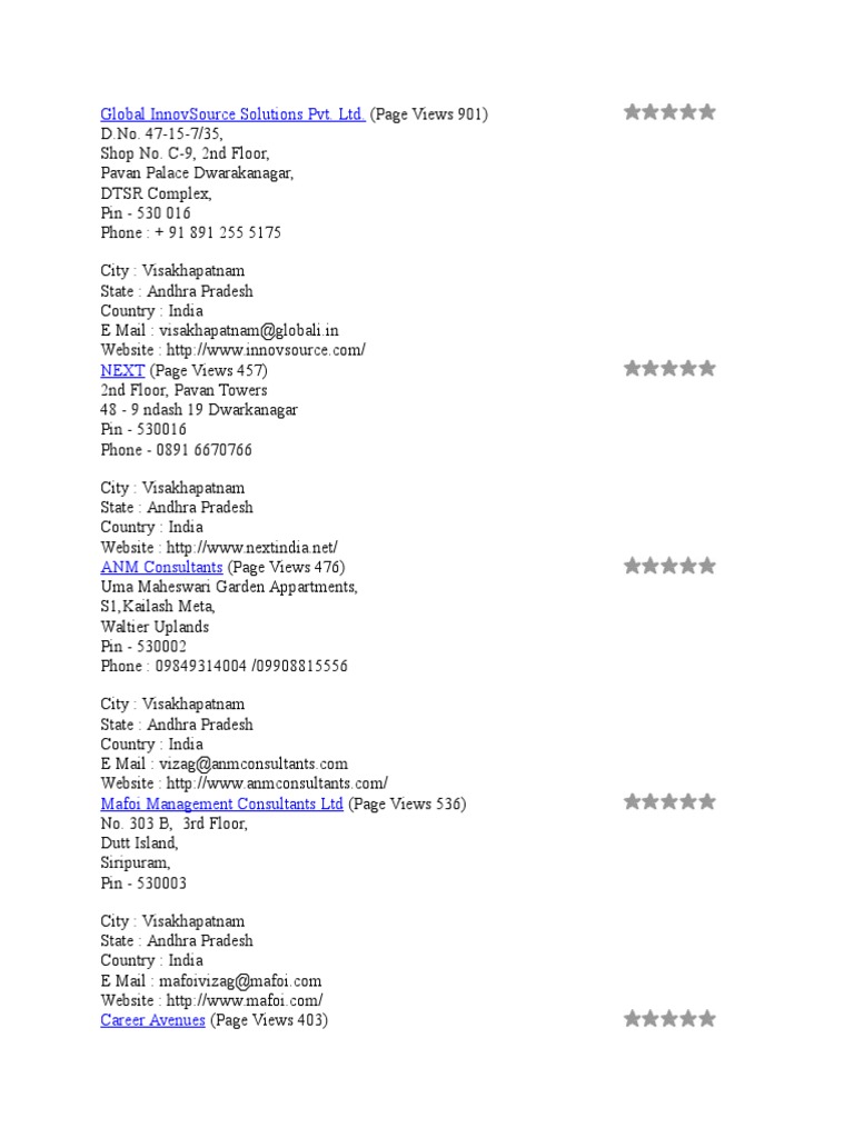 Global Innovsource Solutions Pvt. LTD | PDF