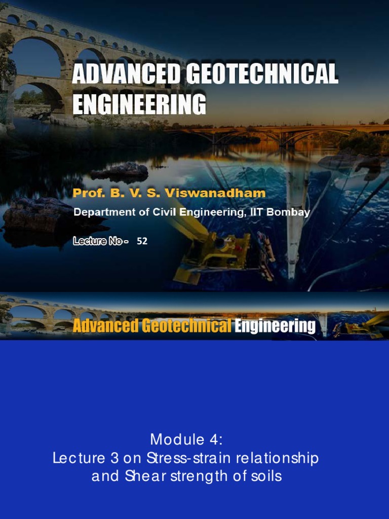 L52 Advanced Geotechnical Enginneering | PDF | Continuum Mechanics ...