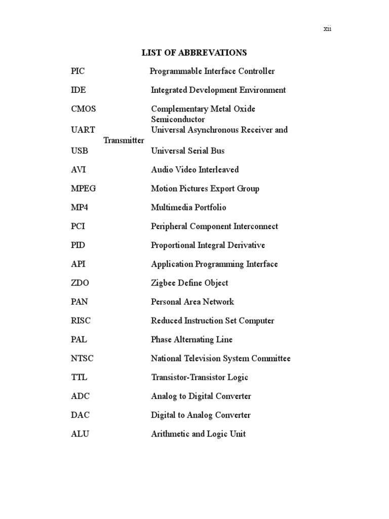 Common Tech Abbreviations Explained | PDF