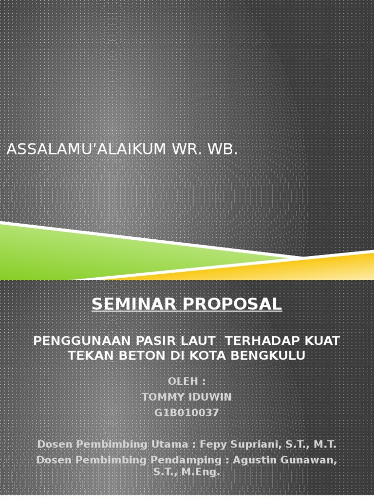 PP Seminar Proposal | PDF