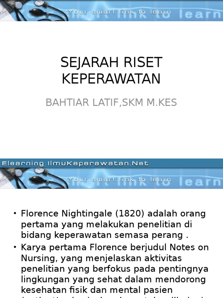 Sejarah Riset Keperawatan | PDF