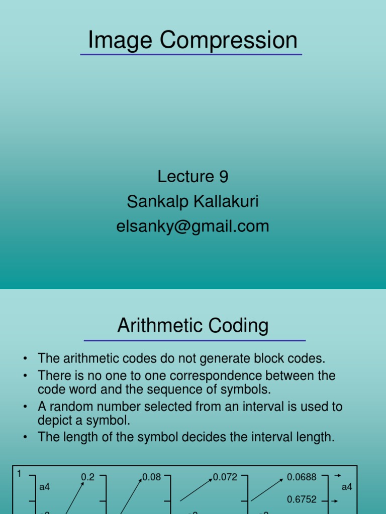 Image Compression 2 | PDF | Data Compression | Convolution