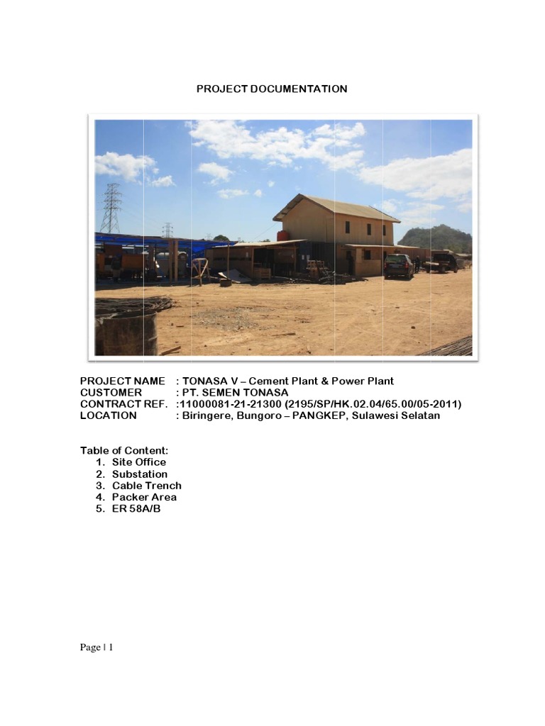TONASA V - Project Documentation1 | PDF